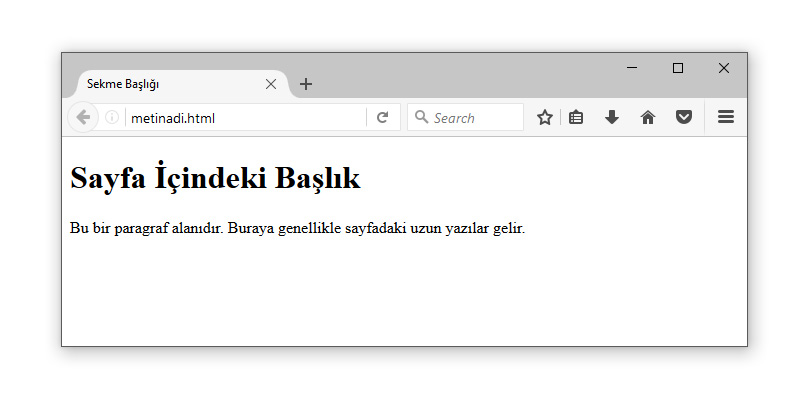 HTML Web Sayfası Oluşturma - Özgürce Yaz HTML Web Sayfası Oluşturma - Özgürce Yaz